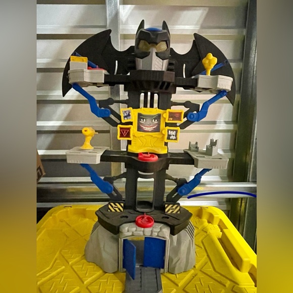 Mattel | Toys | Batman Transforming Bat Cave Imaginext Mattel 24 | Poshmark